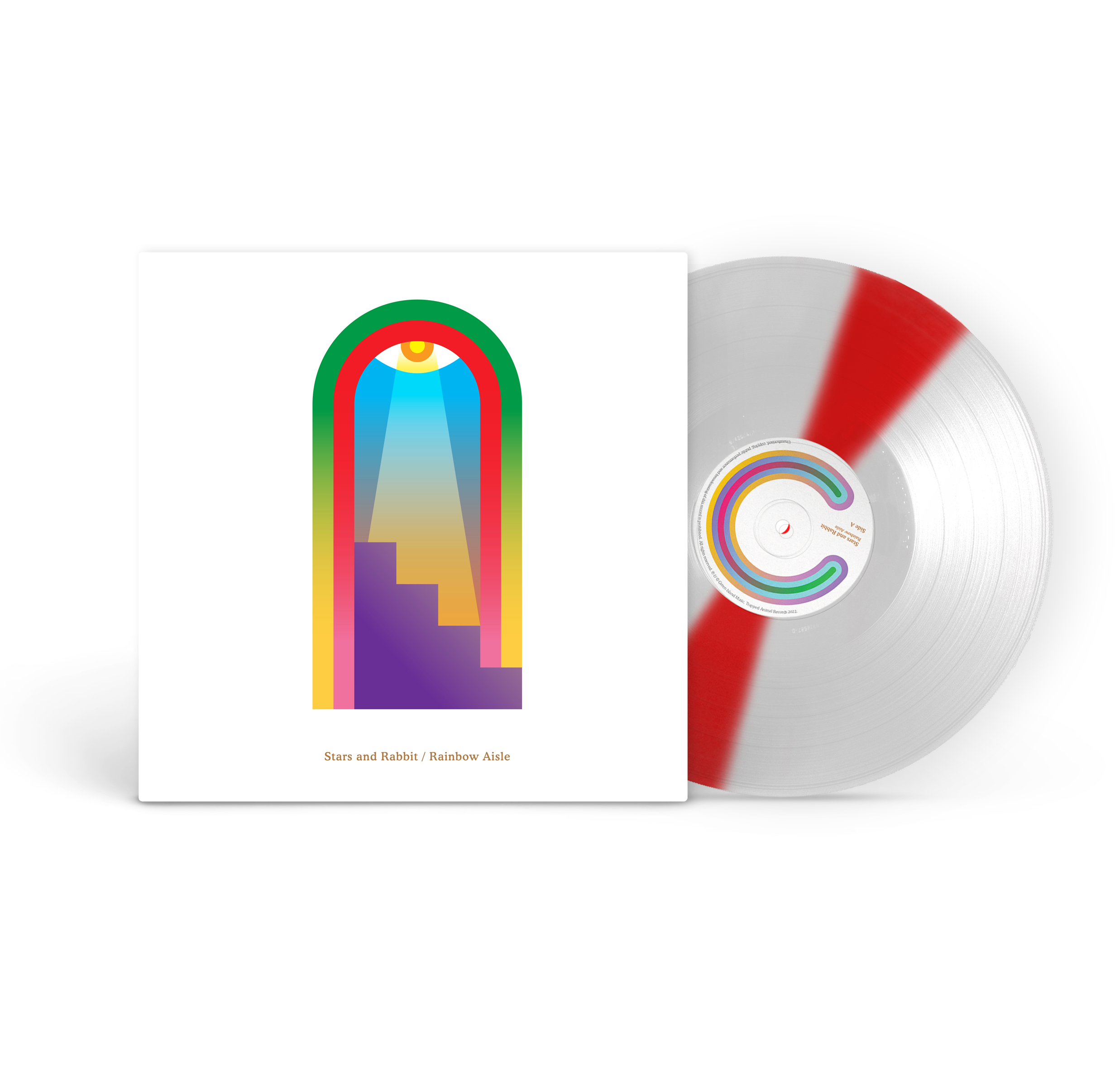 Stars and Rabbit - Rainbow Aisle Stripped Vinyl (Remastered) – Trapped ...